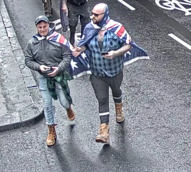 Detectives investigate protest assault