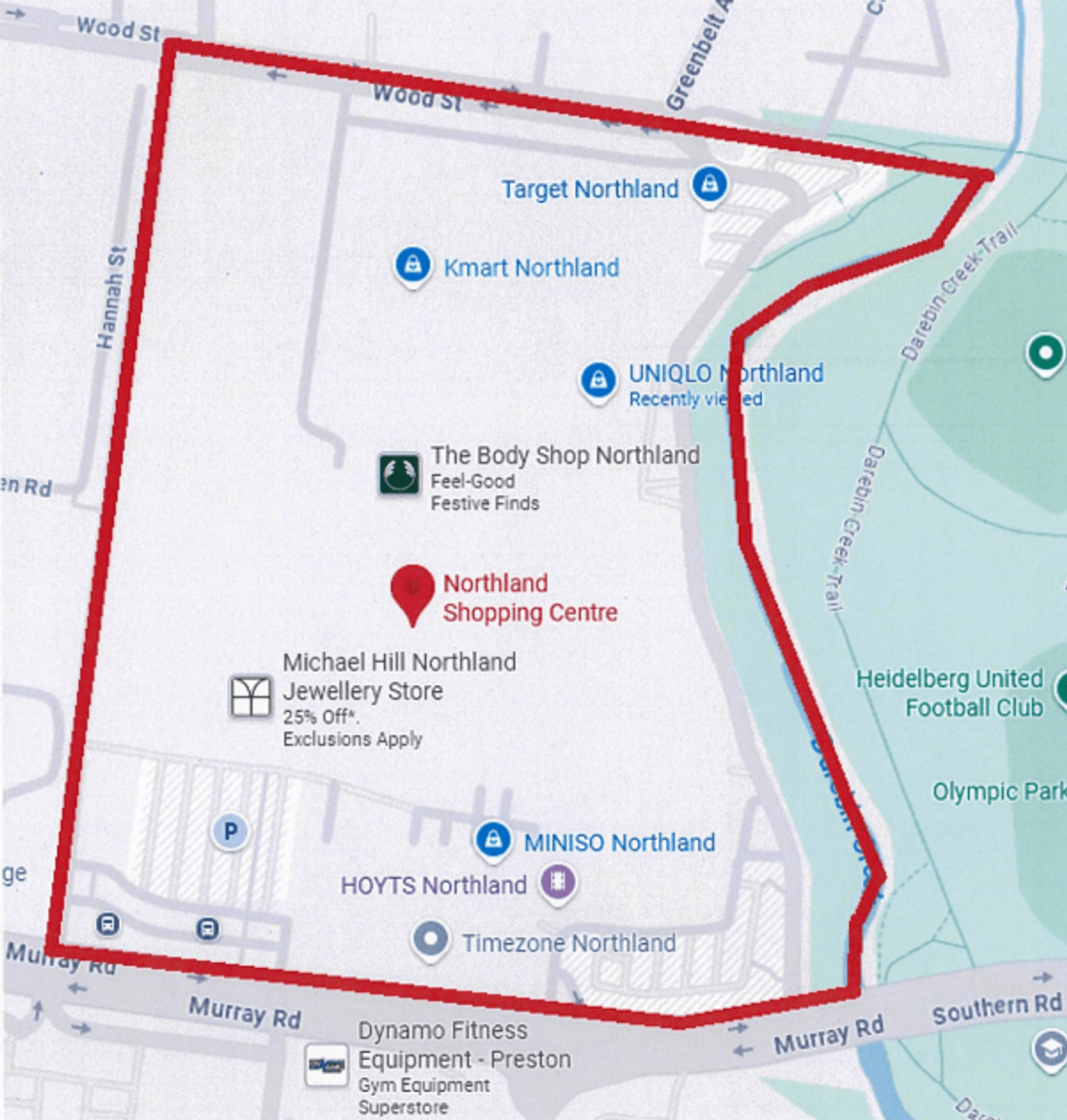 Public notice: Northland Shopping Centre - Monday 8 December 2025 to ...