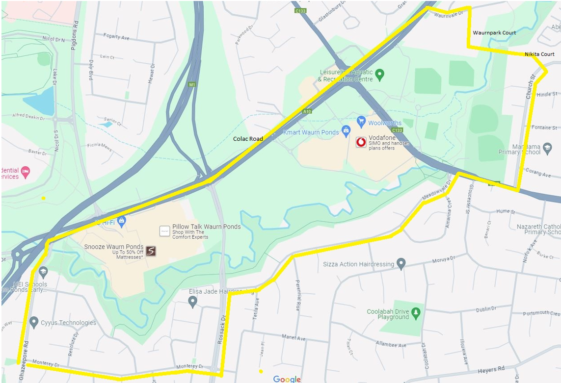 Public notice: Waurn Ponds Shopping Centre and surrounding area ...
