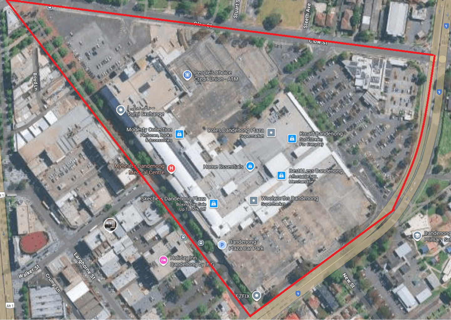 Public notice: Dandenong Square Shopping Complex - Friday 23 January, 2026
