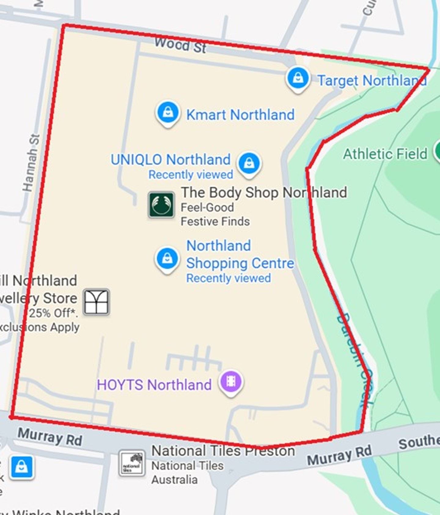 Public notice: Northland Shopping Centre - Sunday 1 March to Tuesday 30 ...